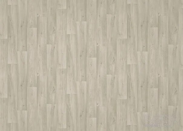 Breno PVC SILVERTEX Silk Oak 119L, šíře 200 cm