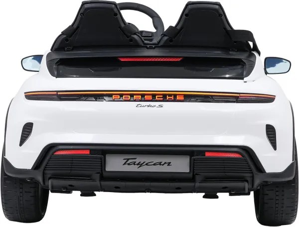 Elektrické autíčko Porsche Taycan Turbo S bílé