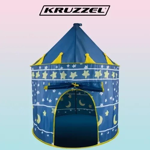 Dětský stan – modrý pro prince