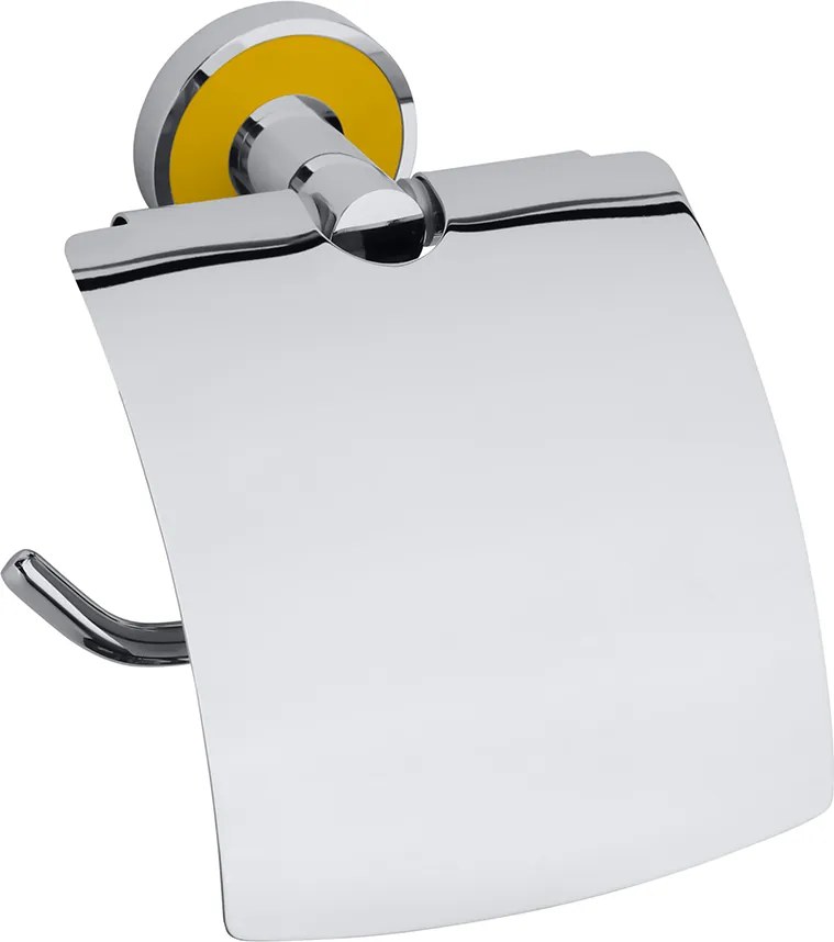 TREND-I: Držák toaletního papíru s krytem, žlutá