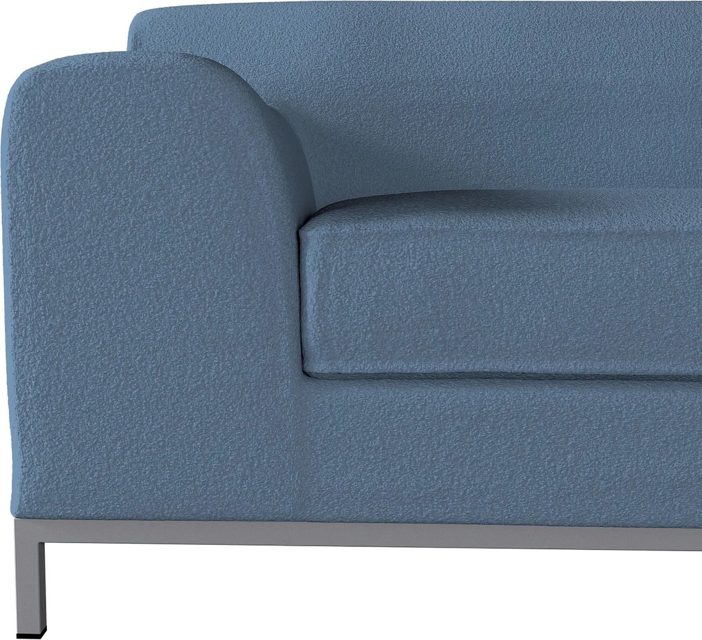 Potah na pohovku IKEA Kramfors 3-místná barva modrá látka pletený vzor