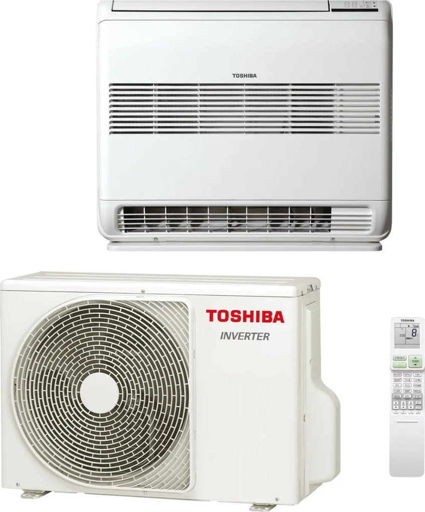 Klimatizace Toshiba Parapetní 5,0 kW - sestava 1+1 včetně montáže