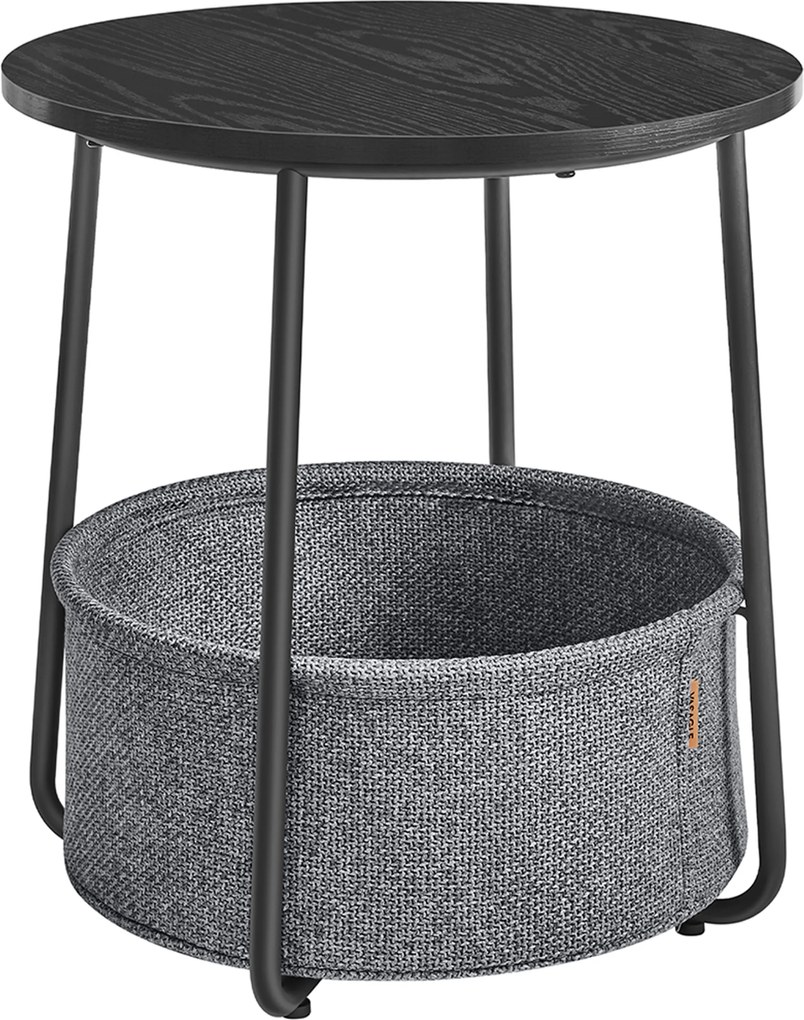 Autronic Odkládací stolek AKF-E1023 Barva: Černá