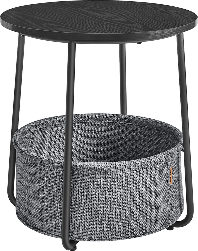 Autronic Odkládací stolek AKF-E1023 Barva: Černá