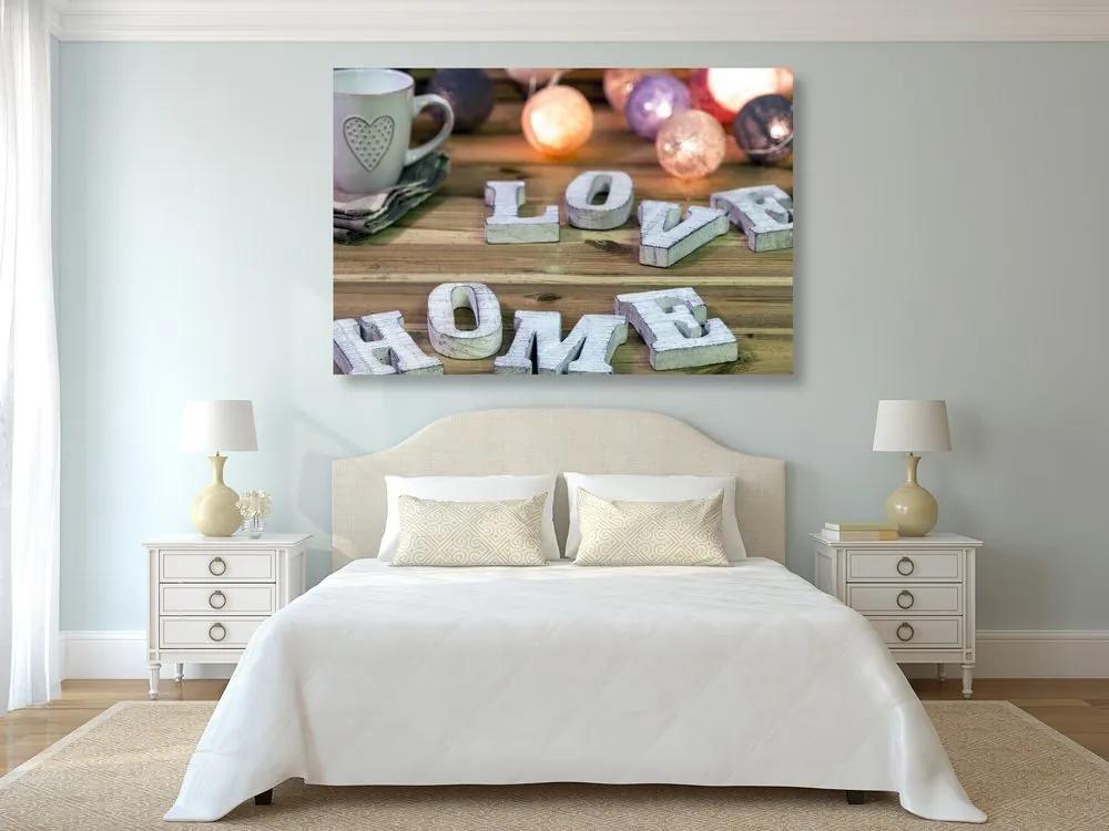Obraz harmonický domov - 120x80 cm