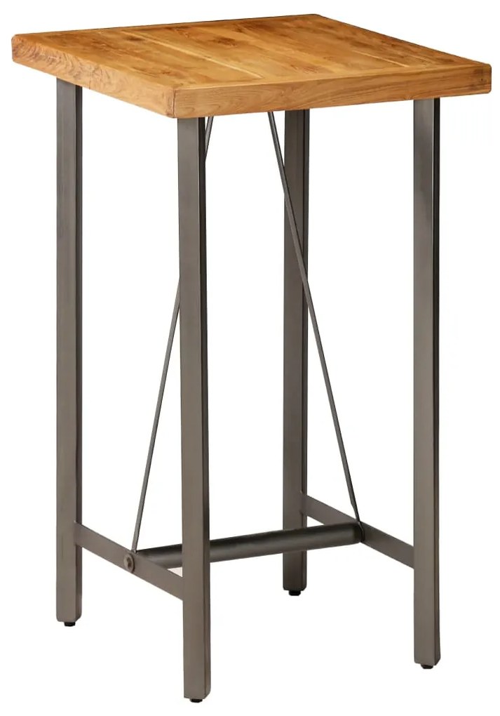 Barový stůl Cronulla - masivní teak | 60x60x107 cm