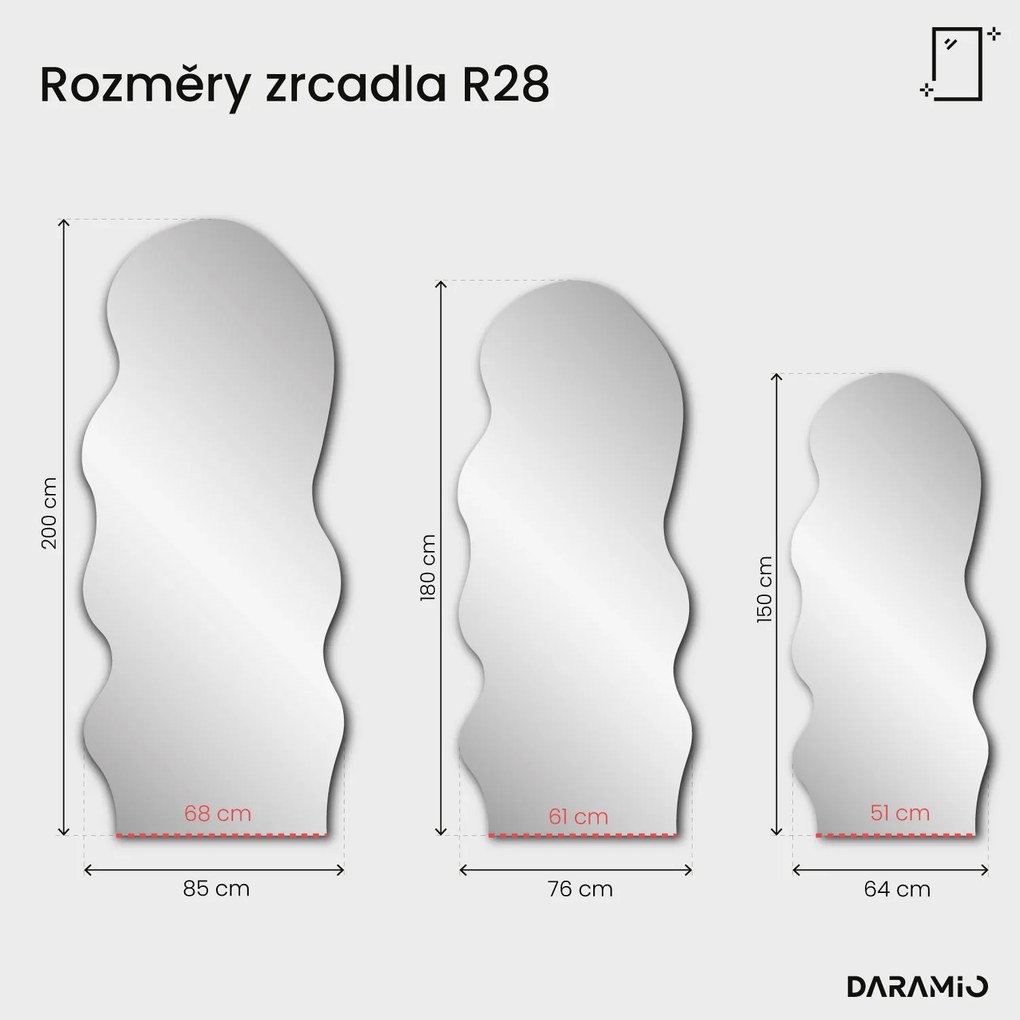 Zrcadlo Pure R28