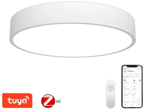 Immax NEO 07207L-LED Stmívatelné stropní svítidlo RONDATE 65W/230V Tuya bílá +DO