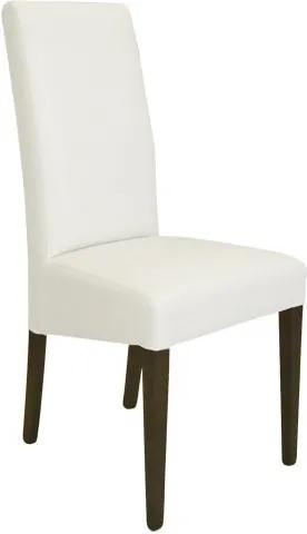 Furniture-nabytek - Čalouněná masivní židle - ekokůže - Janakí