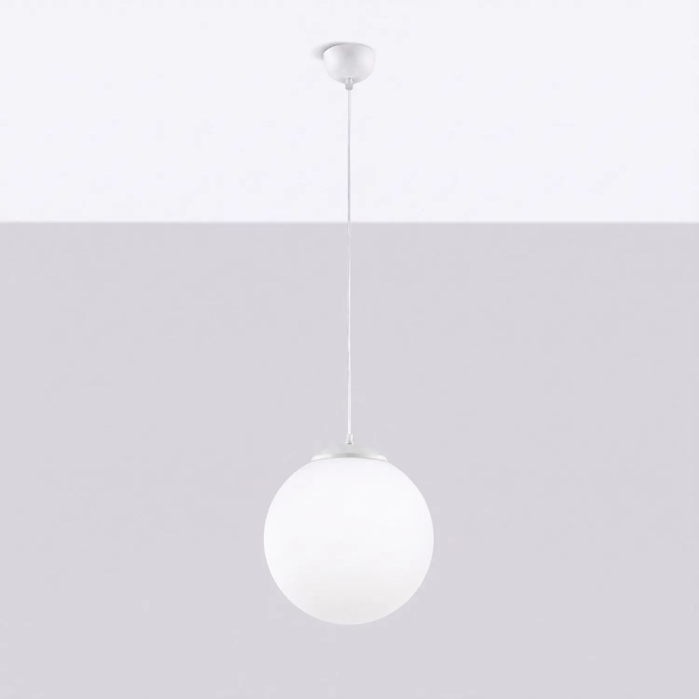 Sollux Lighting Závěsné svítidlo UGO 30 bílé