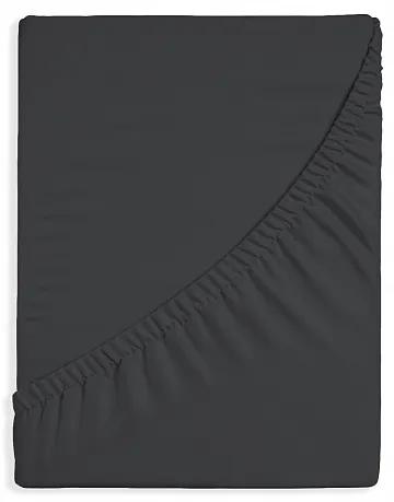 Matějovský napínací prostěradlo jersey s elastanem Antracitové na matraci: 160 x 200 cm