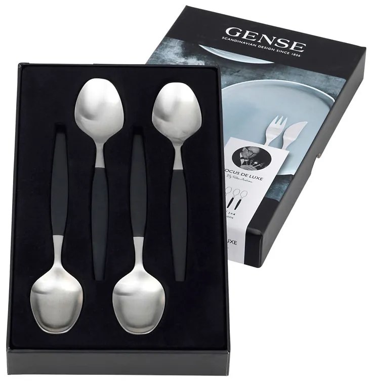 Gense Dezertní lžička Focus de Luxe 16,8 cm 4 ks
