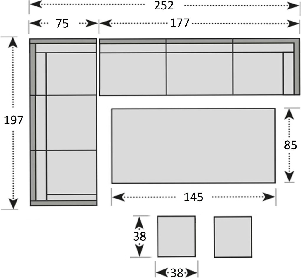 Doppler HAVANNA COMBI 3+1 - 2. jakost (N523)