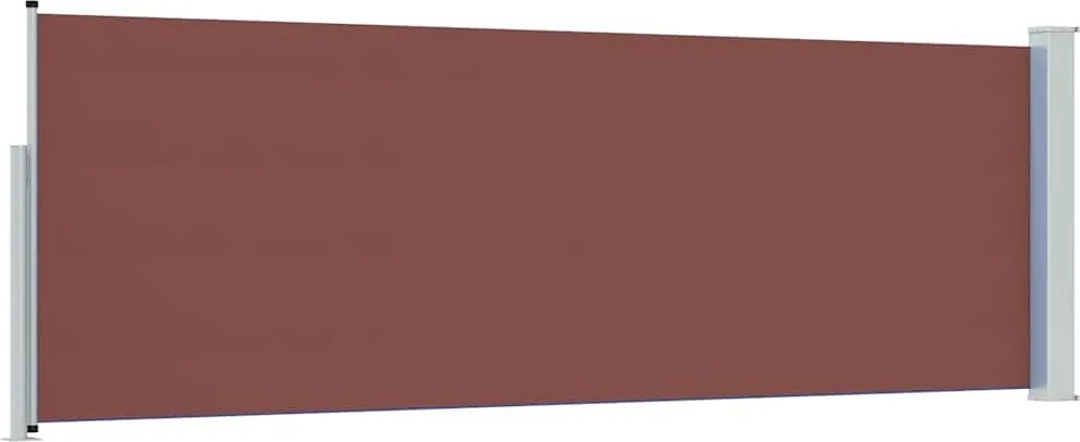 vidaXL Zatahovací boční markýza/zástěna na terasu 100 x 314 cm [48375] Barva: Modrá