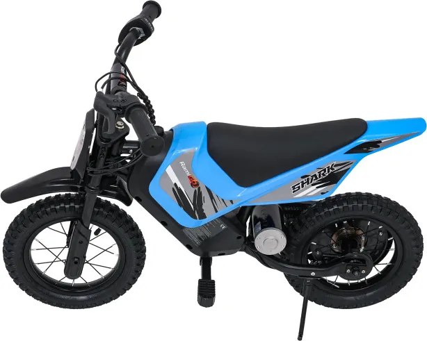 Elektrická motorka SHARK modrá