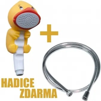 Eisl Sanitär Duck DX-KI1040 ruční sprcha s hadicí - žlutá
