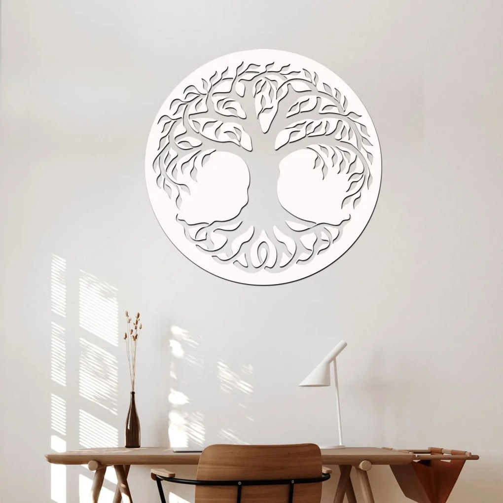 dřevo života Dřevěná samolepka stromu MURIEL Zvolte barvu dekoru: Antracitová, Zvolte rozměr Ø (cm): 40