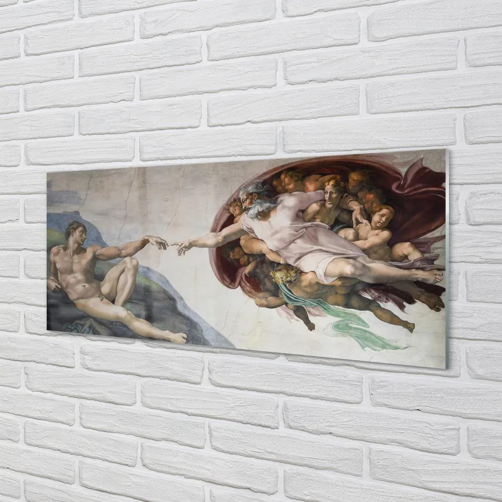 akrylový obraz Mytologie Apollo akt 120x60 cm