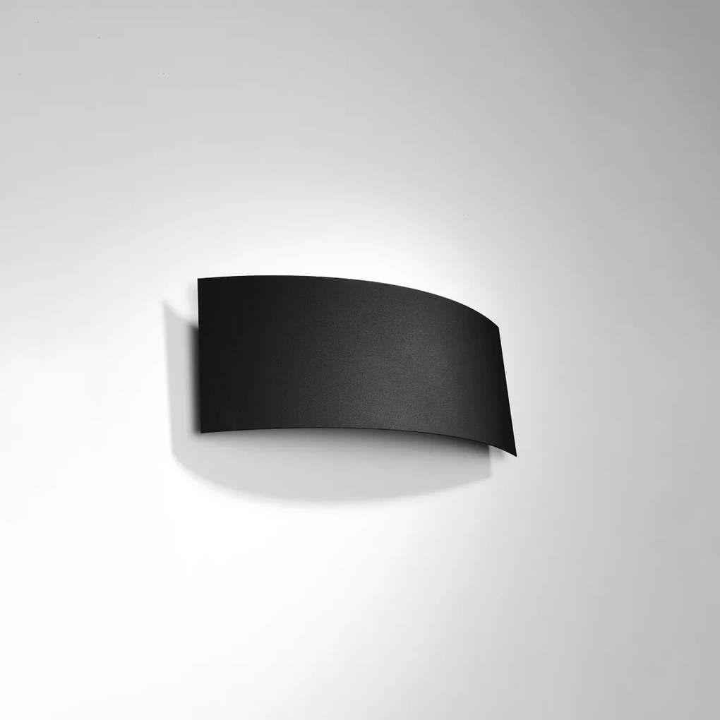 Sollux Lighting Nástěnné svítidlo MAGNUS Černá