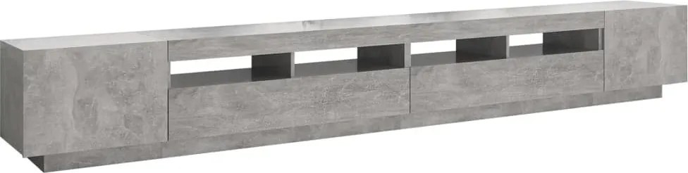 vidaXL TV skříňka s LED osvětlením 300x35x40 cm [3120178] Barva: dub sonoma