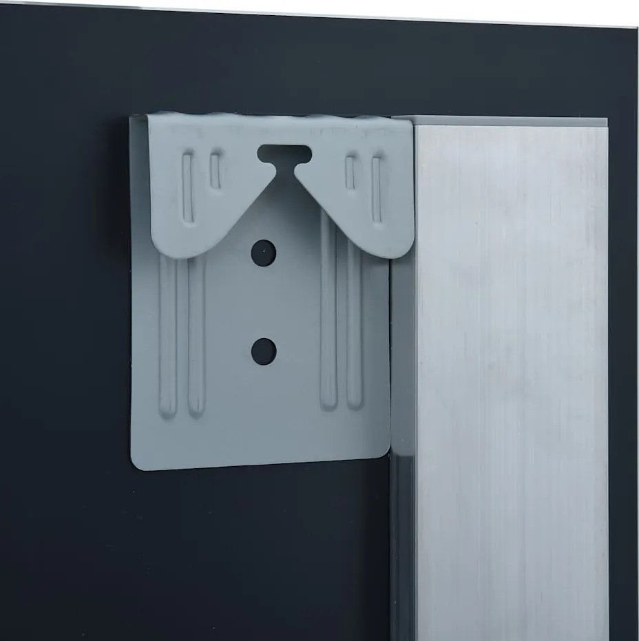 Koupelnové nástěnné zrcadlo s LED osvětlením 80 x 60 cm 144706