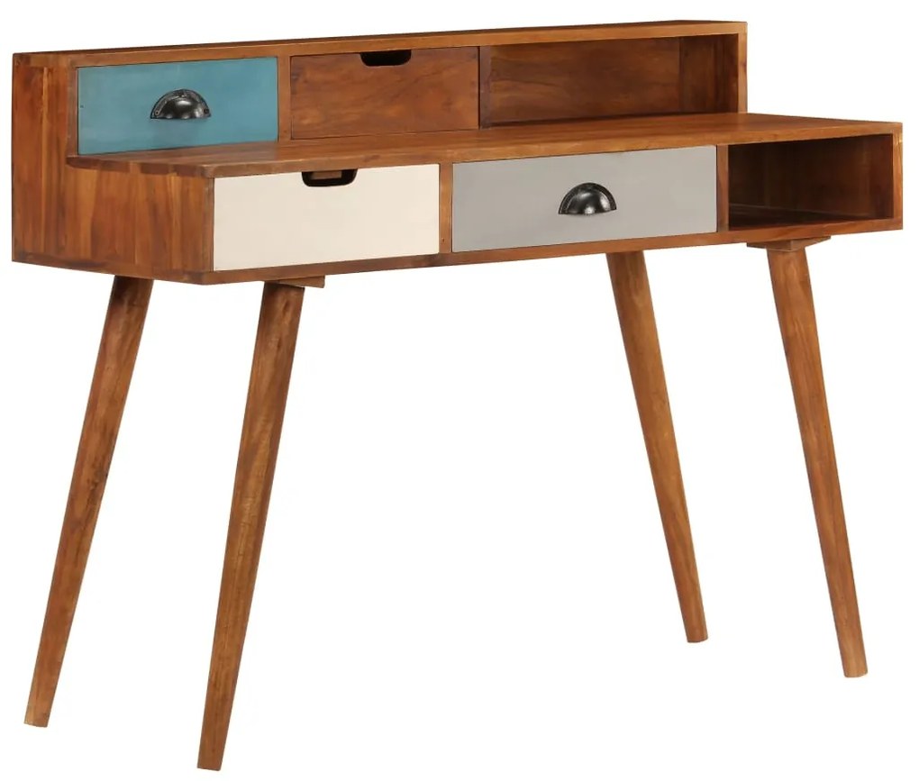 Psací stůl - masivní akáciové dřevo | 110x50x90 cm