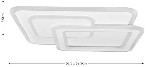 Brilagi - LED Stmívatelné stropní svítidlo MODERN LED/80W/230V 3000-6000K + DO