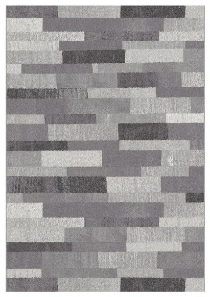 Šedý koberec Universal Adra Grey, 115 x 160 cm