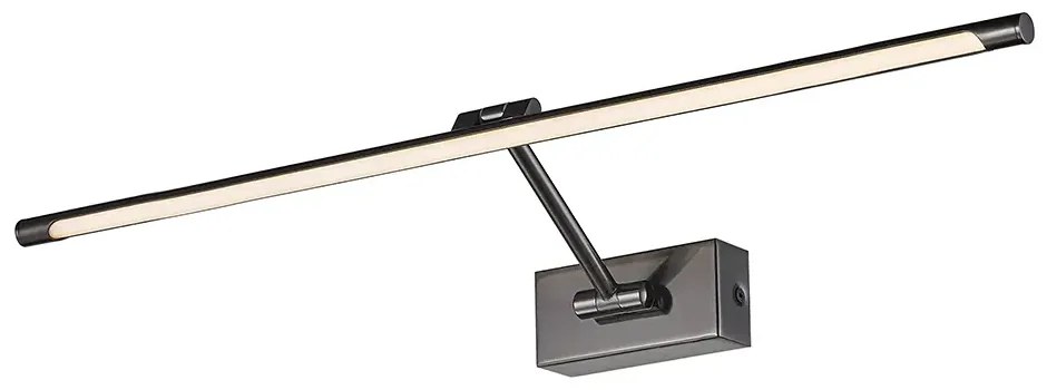LED nástěnné svítidlo Davinci 90 černá chrom