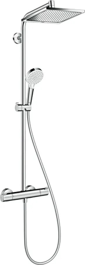 Hansgrohe Crometta E - Showerpipe 240 1jet s termostatem, chrom, HAN-27271000