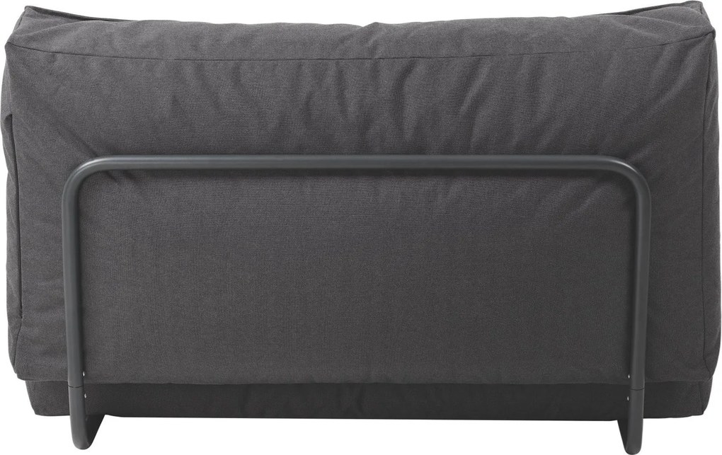 Venkovní polohovací lehátko Blomus STAY 120cm šedočerné