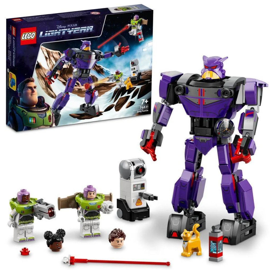 Lego stavebnice lego disney and pixar's lightyear 76831 bitva se zurgem