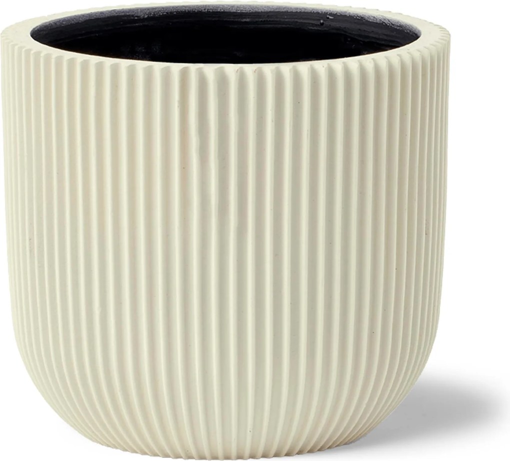 Capi Nature Groove Special Planter Ball Beige Ø 9 cm / V 8 cm
