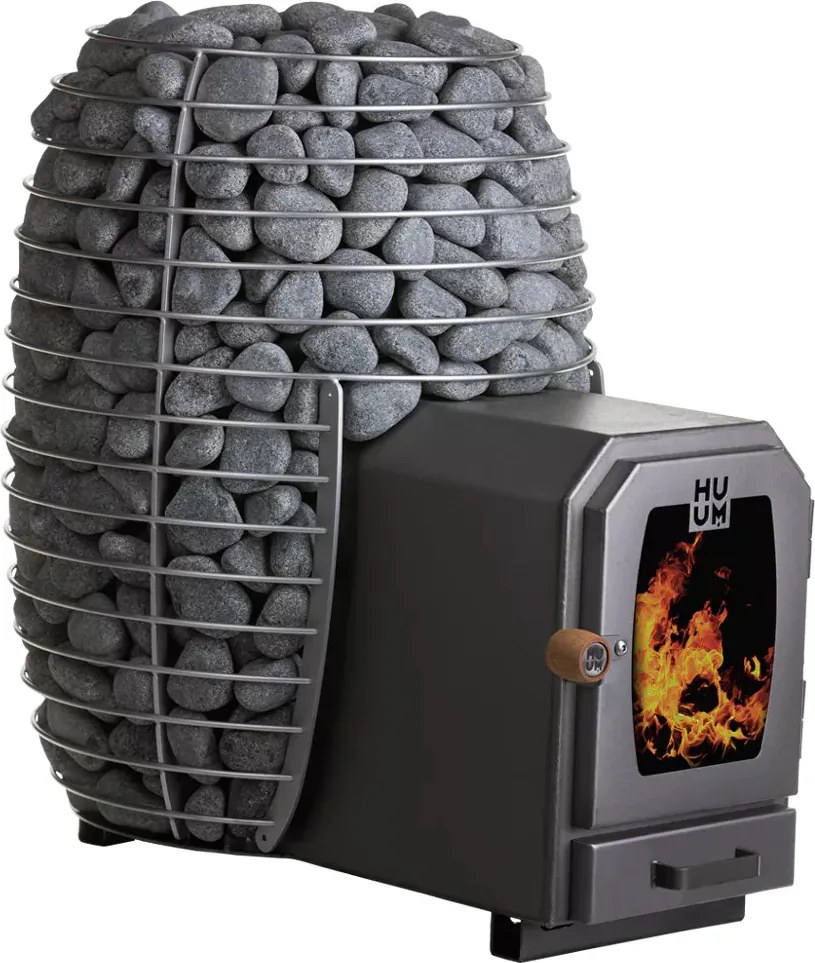 HUUM OU HIVE Wood 17 kW LS – průchozí saunová kamna na dřevo