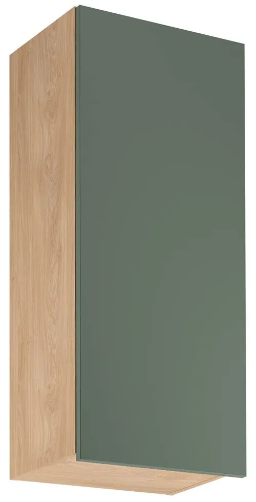 SORENTO pg | horní skříňka G45 policová | 45 cm | PRAVÁ | puccini/zelená