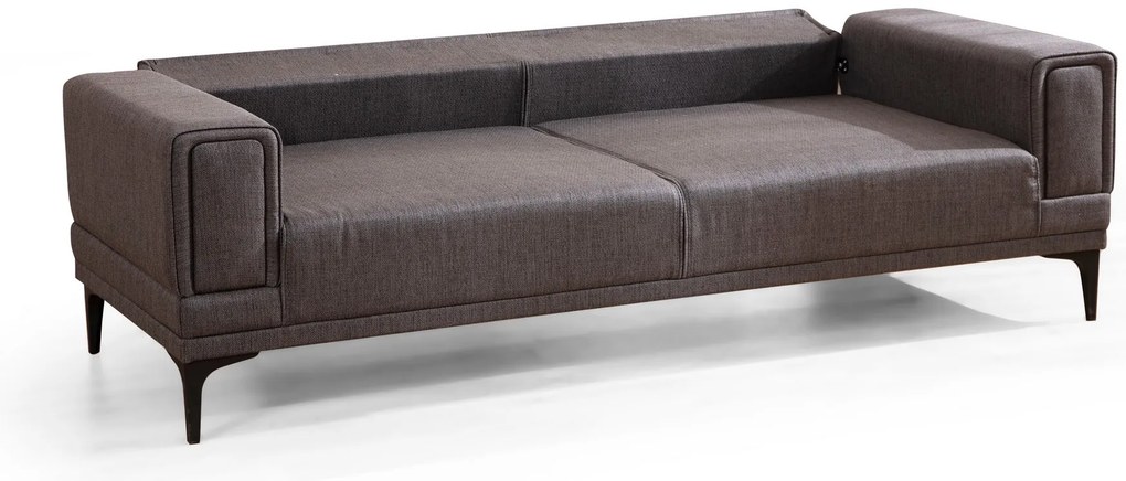 Hanah Home Třímístná pohovka HORIZON tmavě šedá