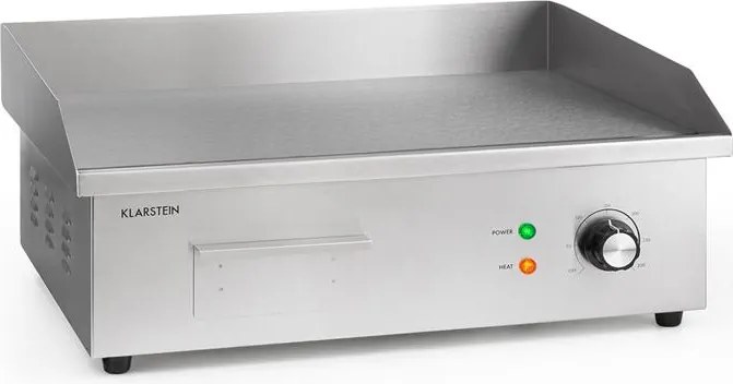 Klarstein Grillmeile 3000G, elektrický gril, 3000 W, 54,5 x 35 cm, hladký