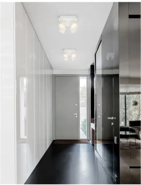 Designové bodové svítidlo Gropius 22 bílé
