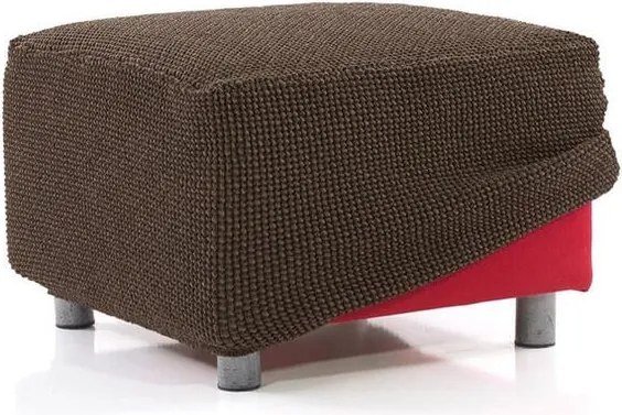 Super strečové potahy NIAGARA tabáková taburet (40 - 60 cm)