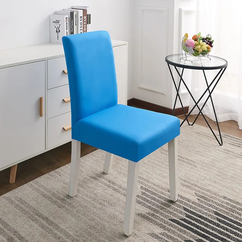 Elastické potahy na jídelní židle (1-10) Barva: jezerní modrá