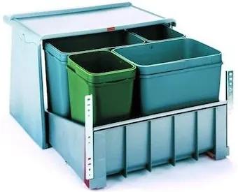 Odpadkový koš FRANKE sorter 700 K 60 2x 8 l, 2x 18 l