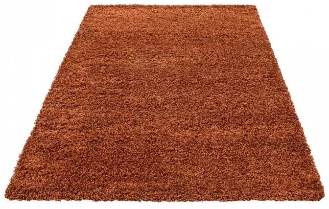 Vopi | Kusový koberec Life Shaggy 1500 terra - 100 x 200 cm