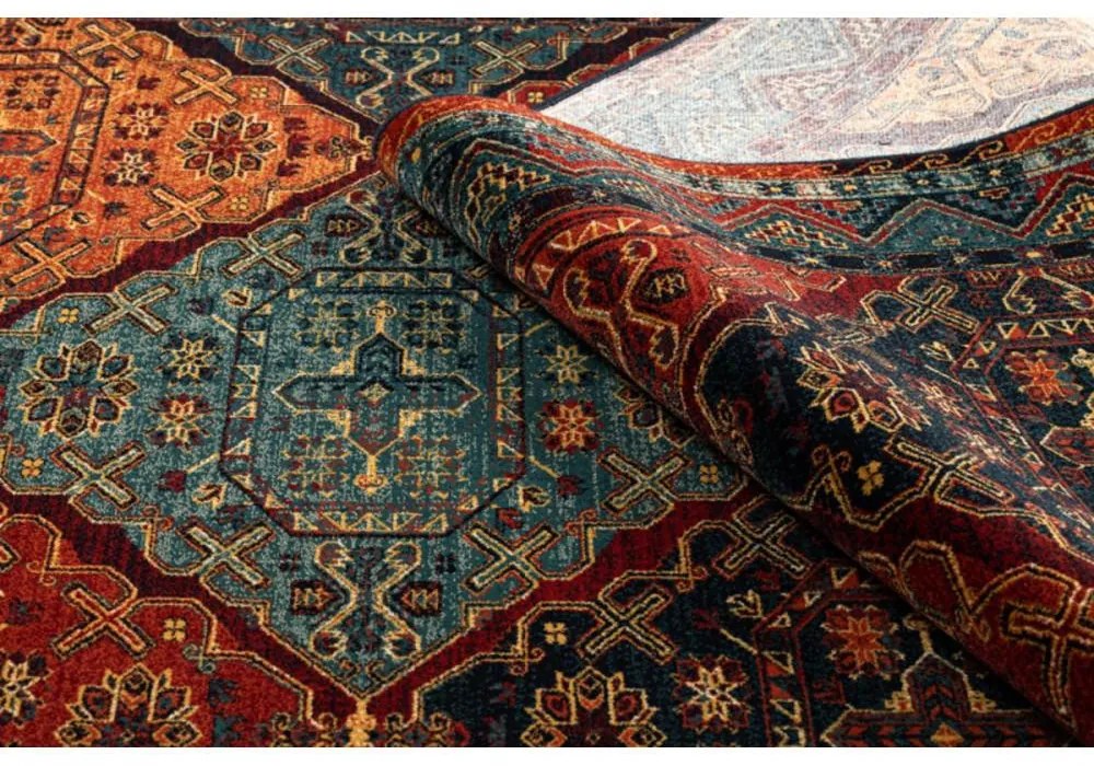 Vlněný kusový koberec Astoria rubínový 235x350cm