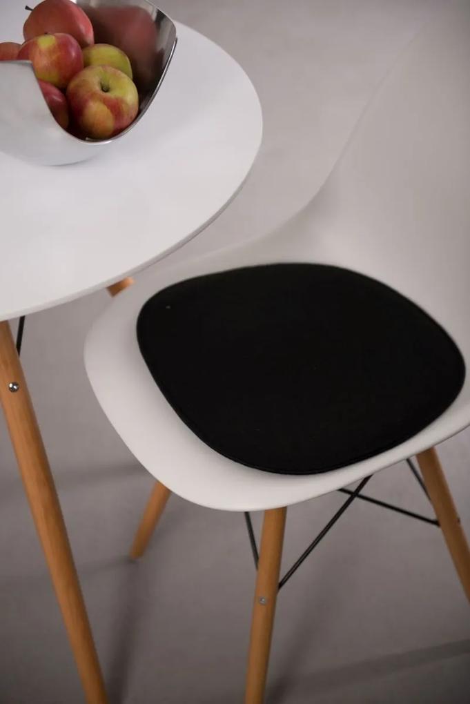 Design2 Polštář na židle SIDE CHAIR černý