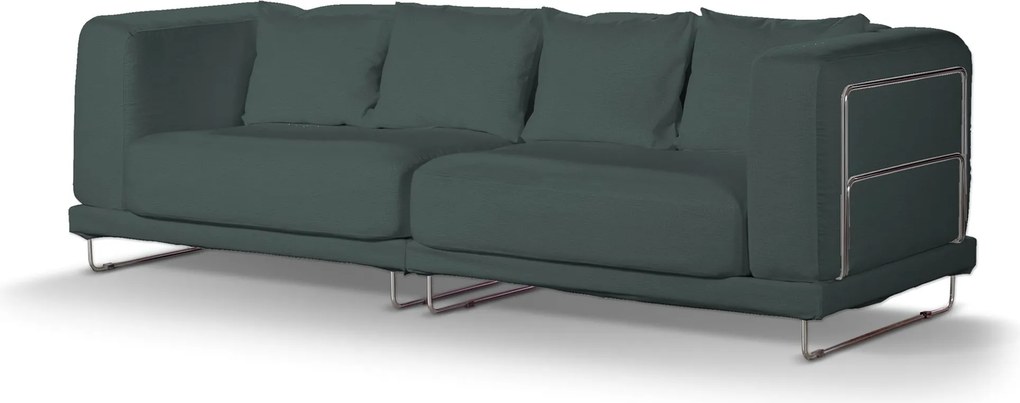 Potah na pohovku IKEA Tylösand 3-místná nerozkládací barva zelená látka sametová