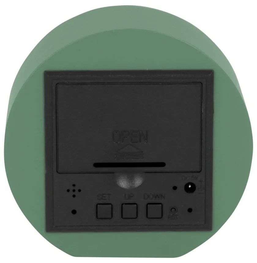 Digitální budík ø 9 cm Spry Round – Karlsson