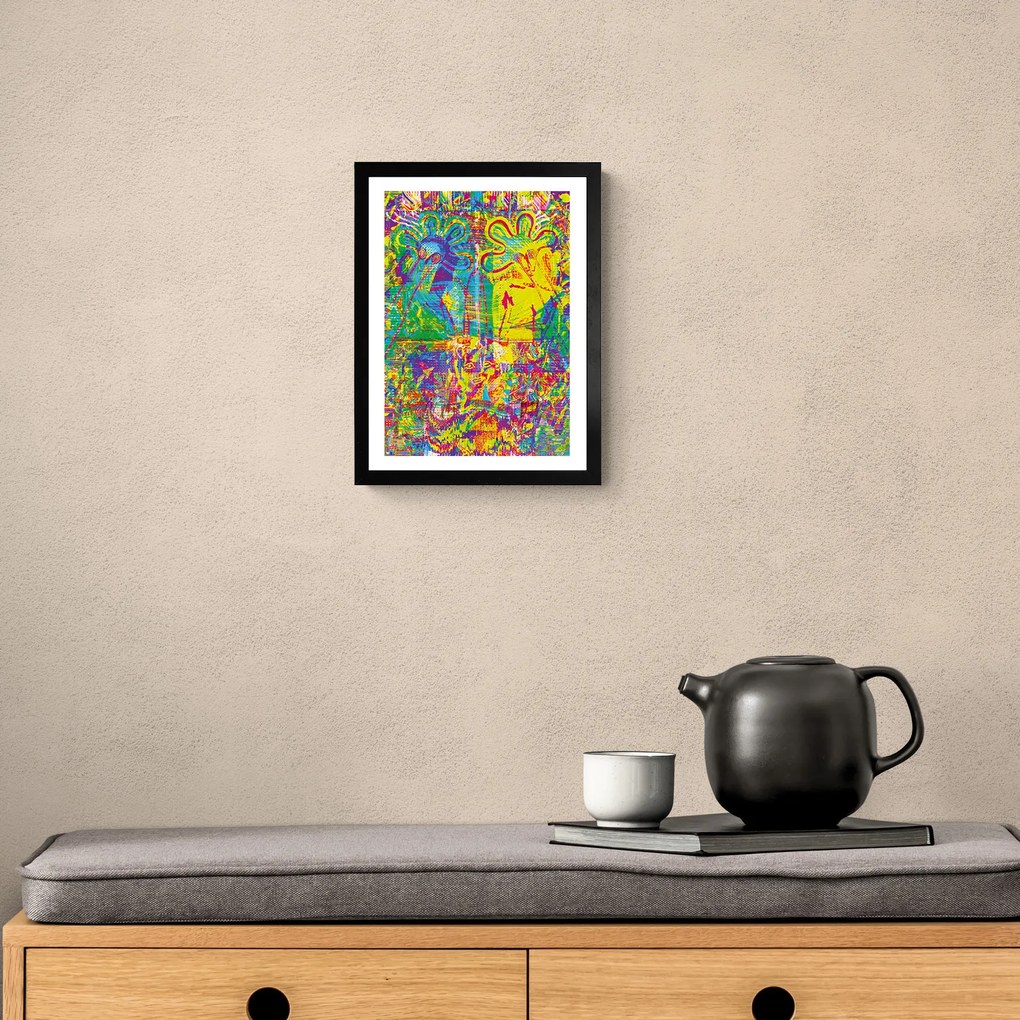 Šimon Dub | Oasis #1 Rám: Černý, Velikost: 100 x 70 cm