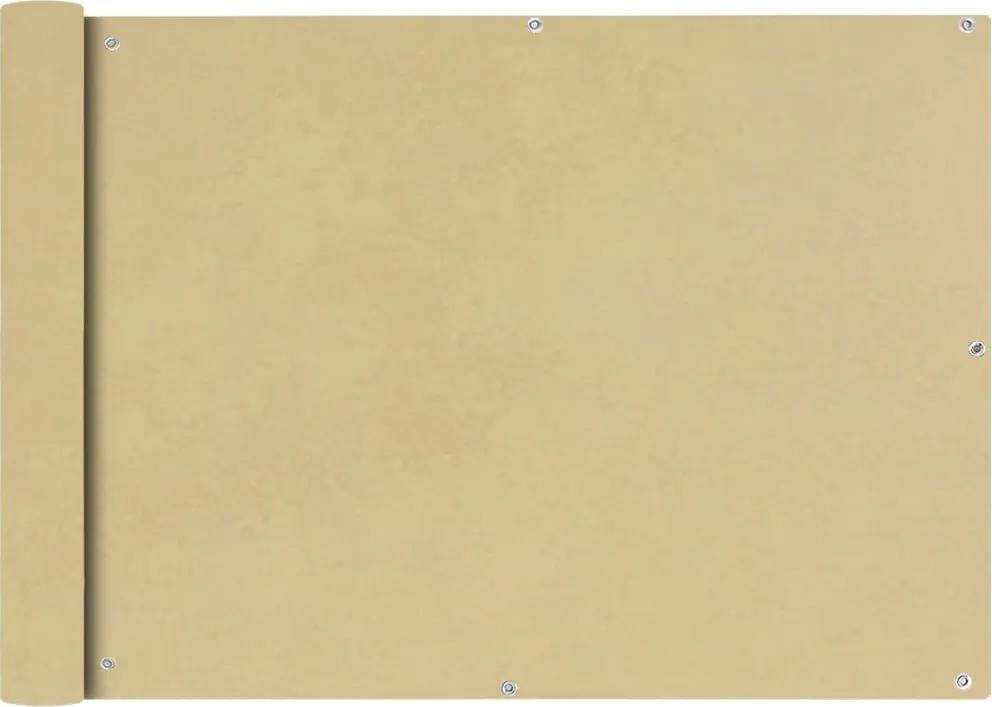 vidaXL Balkónová zástěna 75 x 600 cm oxfordská látka [42337] Barva: orange