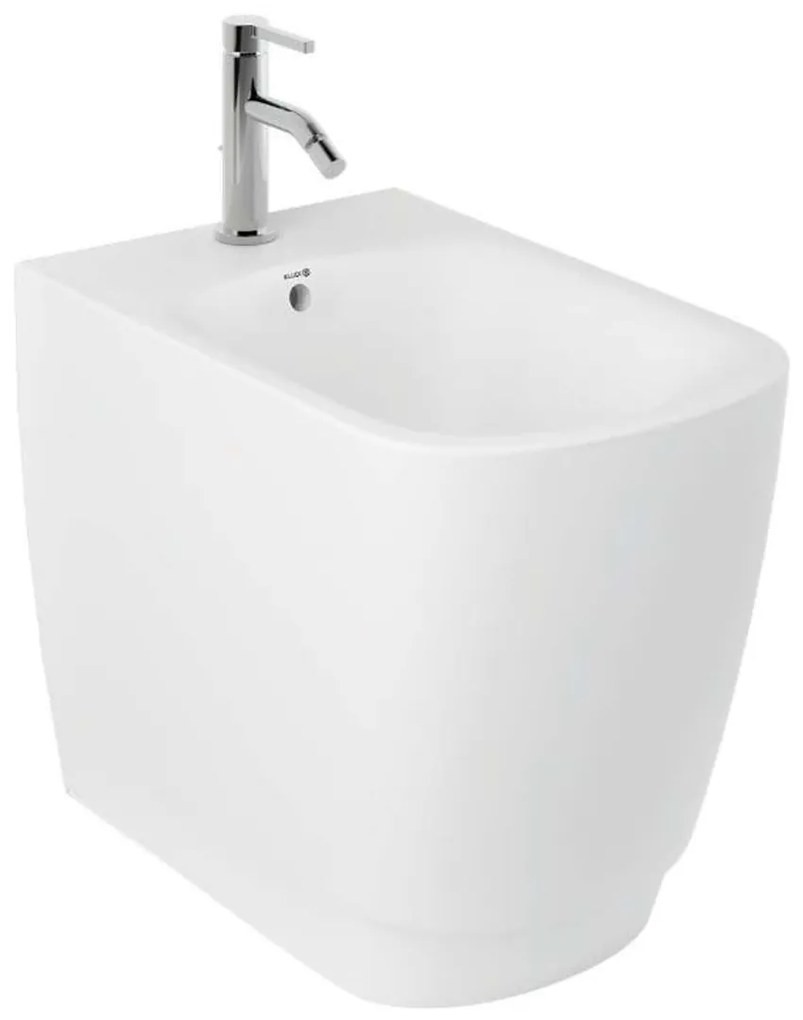 Kludi Resa S - Stojící bidet, otvor pro baterii, matná bílá 27BIB0153