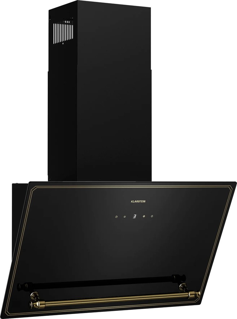 Klarstein Šikmá digestoř Victoria 60 cm průtok vzduchu 336 m³/h